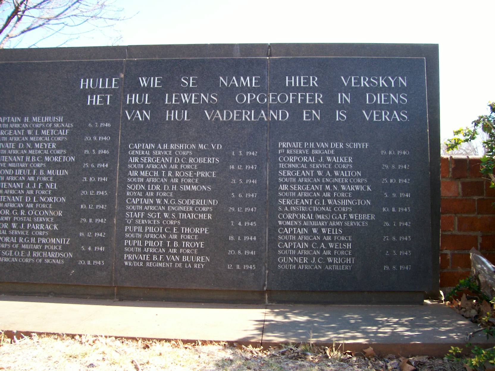 South African War Graves Project